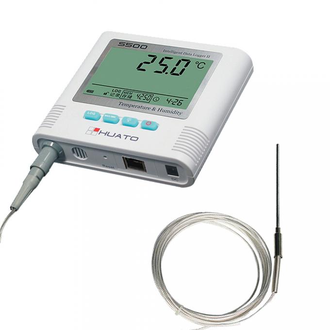 Huato Ethernet Temperature Humidity Sensor Tcp Ip Logger Easy Operation Huato Ethernet Temperature Humidity Sensor Tcp Ip Logger Easy Operation