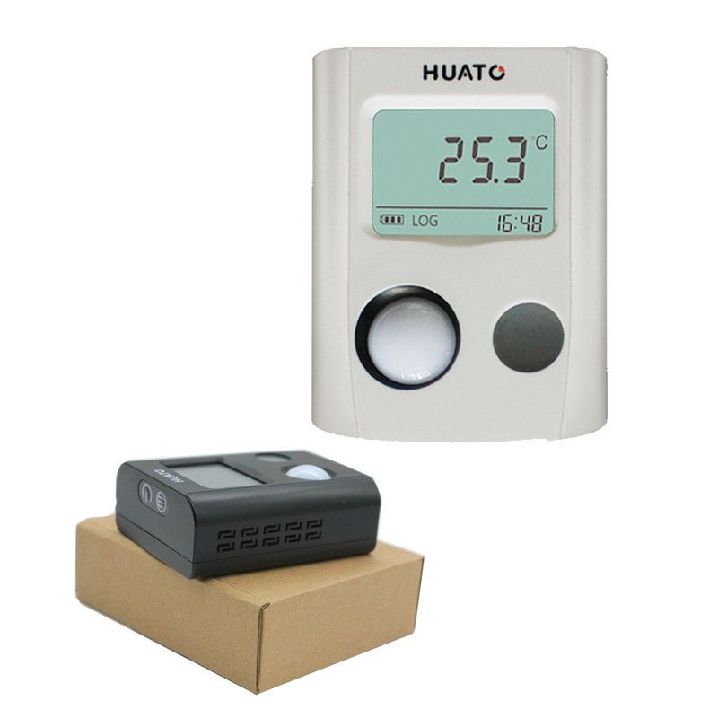 Small Size Huato Data Logger , Uv Measurement Meter With Color LCD Screen