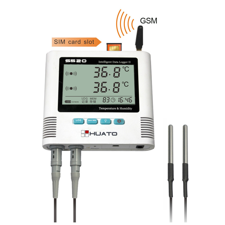 High Precision Gsm Temperature Data Logger For Temperature Measurement