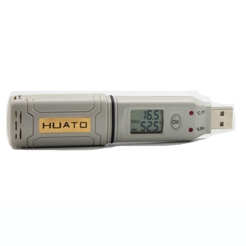 Easy Operation Usb Temperature Humidity Logger / Temperature Recorder Usb