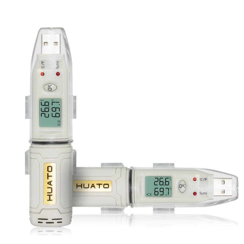 High Accuracy Usb Temperature Logger , Waterproof Temperature Data Logger