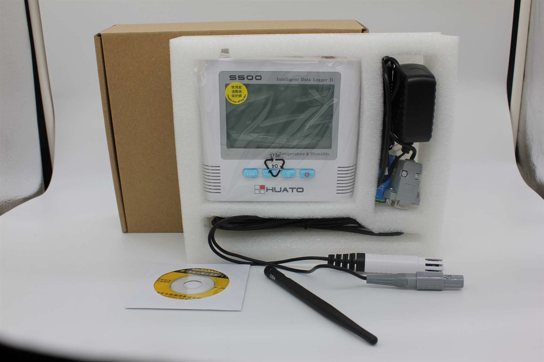 HUATO Temperature and Humidity Data Logger Recorder 43000 Point s ...