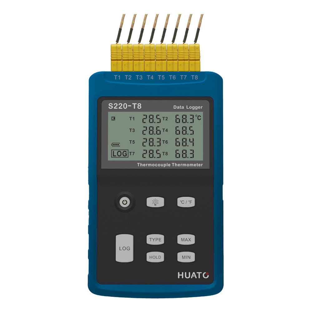 Industrial Temperature Data Logger Thermocouple , Multi Channel ...