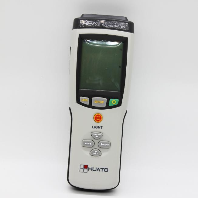 HE801 Thermocouple Data Recorder , 1 Channel Handheld Thermocouple Meter