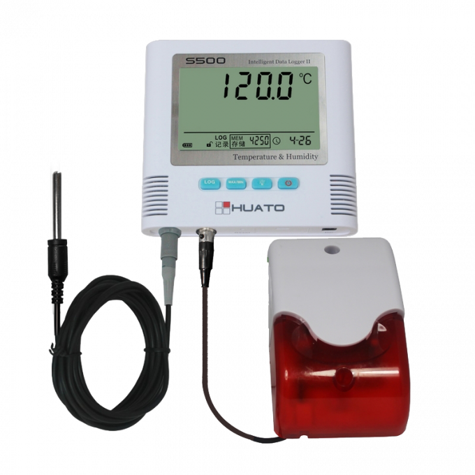 Outdoor Temperature Data Logger , Digital Thermometer For Cold Storage