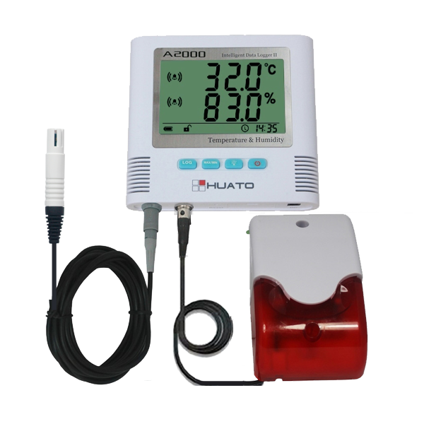 Max Min External Sensors Alarm Digital Thermometer Hygrometer For ...